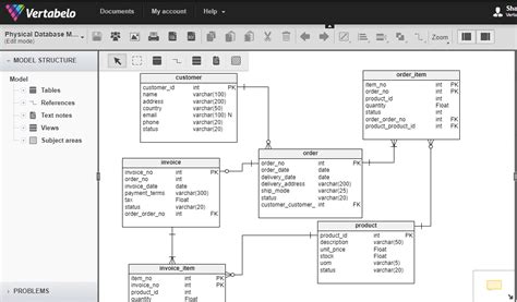 Top 7 Useful Online Database Tools Vertabelo Database Modeler