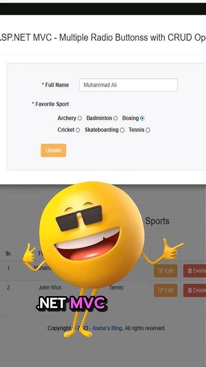Radio Buttons List In Action Aspdotnet Asmak9 Shorts Youtube