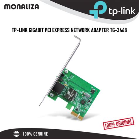 Tp Link Gigabit Pci Express Network Adapter Tg Monaliza