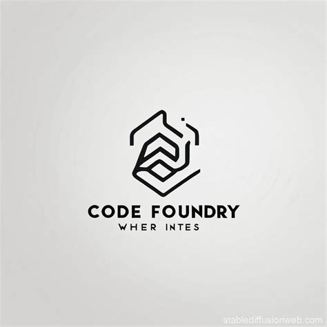 Code Foundry Logo Design Stable Diffusion Online