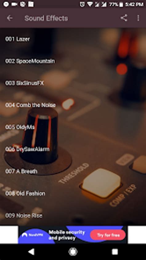 sound effects for android download
