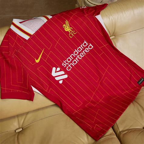Liverpool Fc Unveils New Home Kit For 2024 25 Pre Order Now