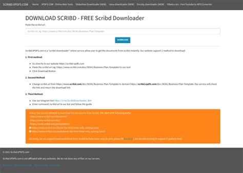 Scribd Free Scribd Downloader 1 First Method Pdf