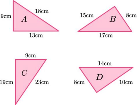 Pythagoras Theorem Questions KS KS