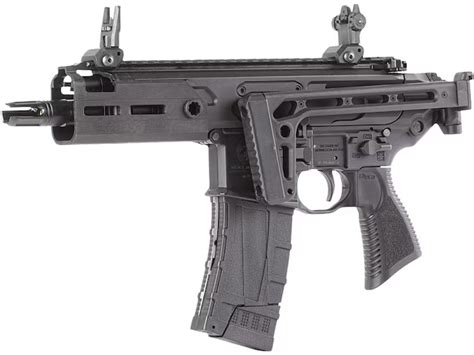 Sig Sauer Mcx Rattler Co2 Bb Rifle 0 177 Cal Semi Auto And 3 Round