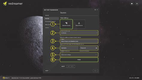 Network Source Restreamer