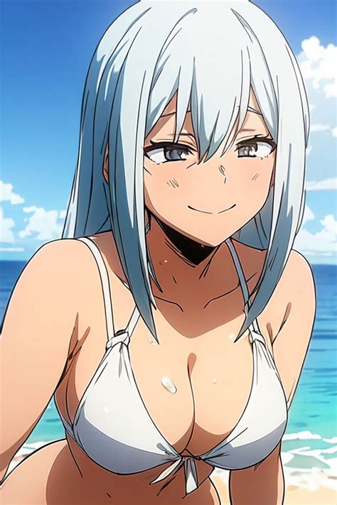 Rule 34 Ai Generated Beach Big Breasts Bikini My Hero Academia Rei