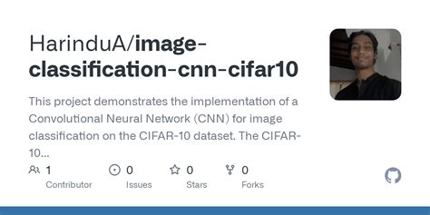 github harindua image classification cnn cifar10 this project