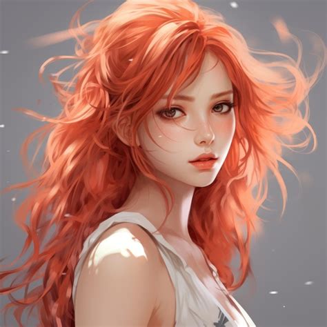 Premium Photo Beautiful Hot Anime Girl Realistic Anime Style