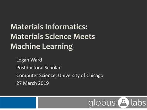 Pdf Materials Informatics Materials Science Meets Machine Learning