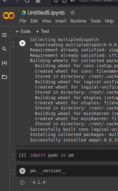 Google Colab Update PyMC3 Is Being Replaced By PyMC V4 FAQ
