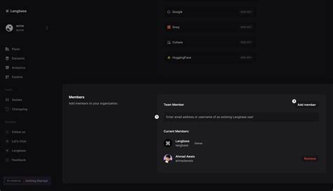 Organizations Features Langbase Docs Organizations Features Langbase Docs