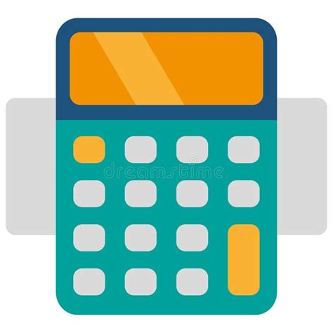 Calculator Icon Calculator Keypad Sign Vector Illustration Eps 10 Stock Vector Illustration