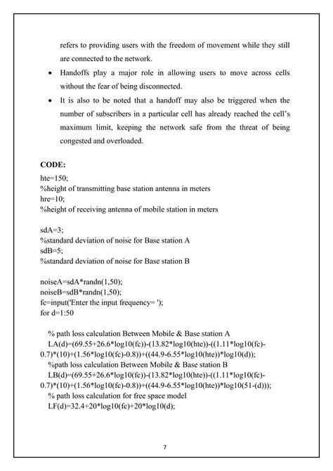 Simulation Of Handoff Performance Using Matlab Pdf Computer Networking Computing