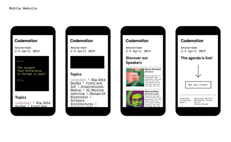 Codemotion Tech Conference On Behance