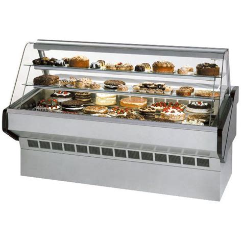 Federal Sq 6cb 72 Market Series Curved Glass Bakery Display Case