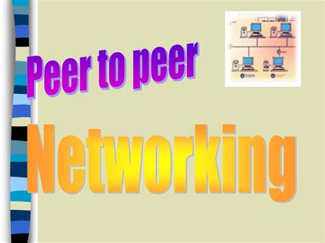 ppt peer to peer powerpoint presentation free download id 34361