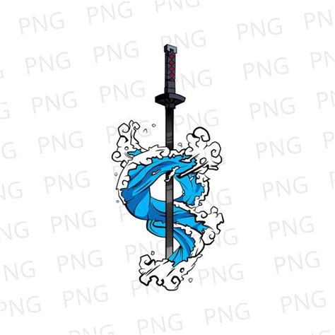 Water Breathing Demon Slayer Png Download Only High Resolution Png