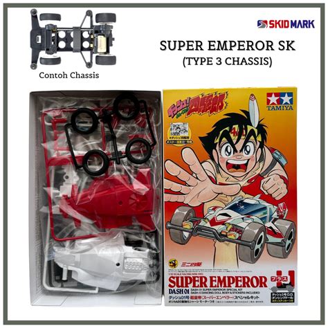 Tamiya Mini 4wd Assembly Car Super Emperor Sk Type 3 Chassis