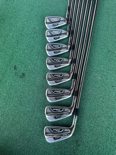 Left Handed Titlest Ap2 712 Iron Set 3 Pw 8 Clubs Dynamic Gold S300
