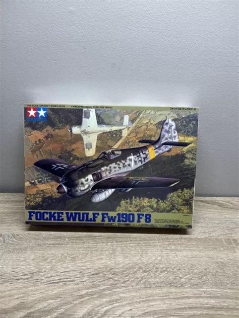 Tamiya Focke Wulf Fw190 F 8 148 Scale Model Kit Eur 3290 Picclick De