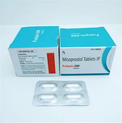 Misoprostol Tablet Ip 200 Mcg At Rs 72stripe Pharmaceutical Capsule