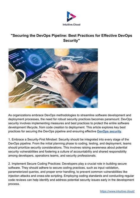Ppt Securing The Devops Pipeline Best Practices For Effective Devops Security Powerpoint