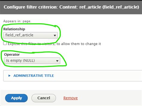 8 Exclude Nodes Referenced From Another Content Types Node Drupal