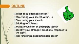 Extempore PPTX