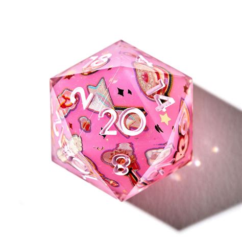 Magical Girl Cute Kawaii Dice Set Dispel Dice®