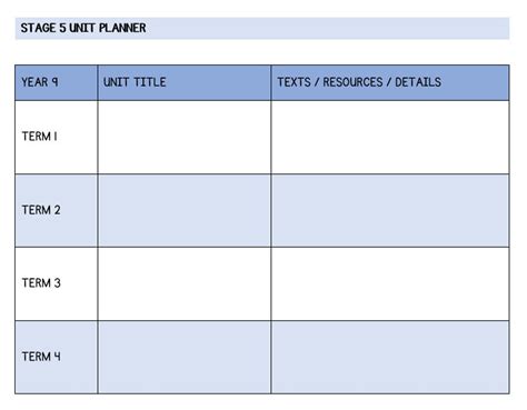 Nsw English Syllabus Content And Outcome Planner And Tracker Tool Digital Copy Etsy