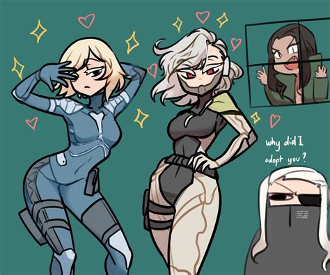 Raiden Solidus Snake And Vamp Metal Gear And More Drawn By Centurii Chan Artist Danbooru