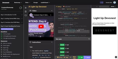 my 60 day front end learning journey kunal sahu posted on the topic