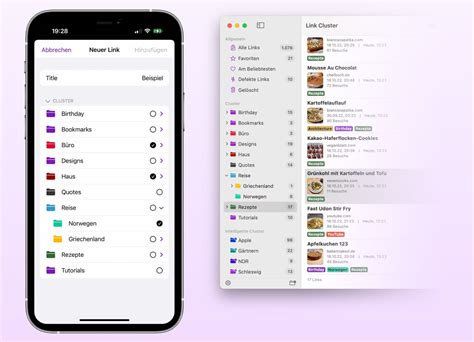 Link Cluster Lesezeichen Management Erscheint In Version 20