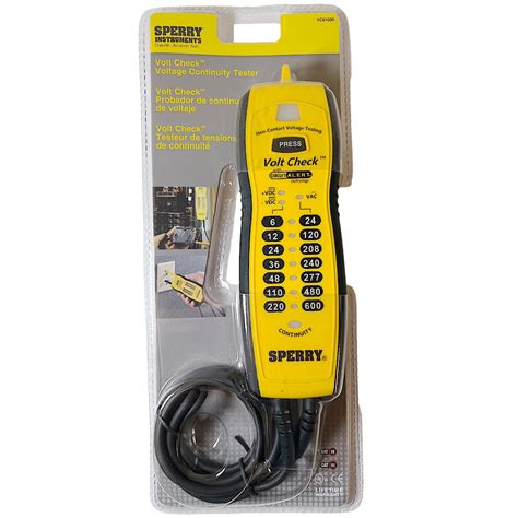 Sperry Instruments Vc61000 Volt Check Voltage Continuity Tester Dans Discount Tools