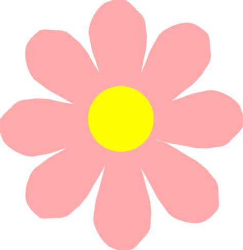 Pink Flower 101 Clip Art At Vector Clip Art Online Royalty