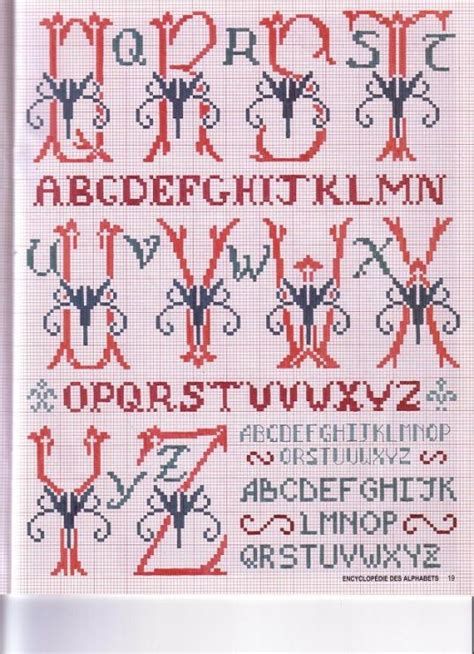 英文字母刺繡圖樣 每日頭條