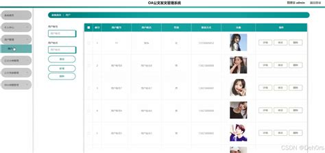 计算机毕业设计项目首选！基于spring Boot的oa公文发文管理系统（源码文档调试讲解）大学oa系统源码 Csdn博客