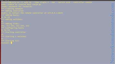 Installation Of Mininet On Windows11 Network Simulation Tools