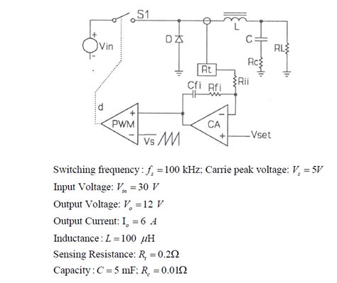 Switching Frequency F S KHz Carrie Peak Chegg Com