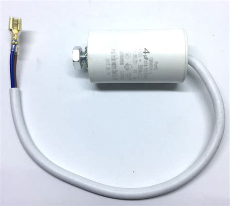 Electrolux Westinghouse Fridge Capacitor 4uf 400v Wired Clip Pn