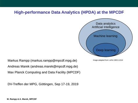 Pdf High Performance Data Analytics Hpda At The Mpcdf Dokumen Tips