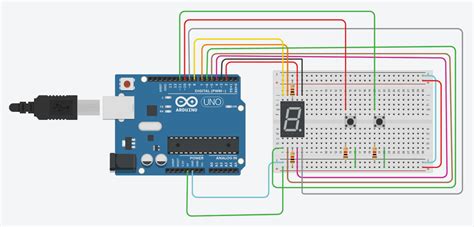 7 Segment Display İle Buton Kullanımı Megep Modülleri