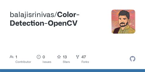 Github Balajisrinivascolor Detection Opencv