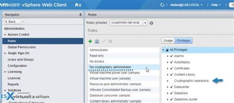 Vcp65 Dcv Objective 1 Configure And Administer Role Based Access