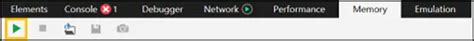 Error Occurred While Starting The Profiling Session In Edge Devtools