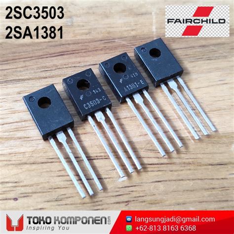 Jual 2sc3503 2sa1381 C3503 A1381 Silicon Transistor Npn Pnp C3503