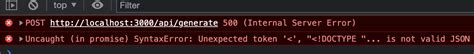 Internal Server Error Issue Openai Openai Quickstart Node GitHub