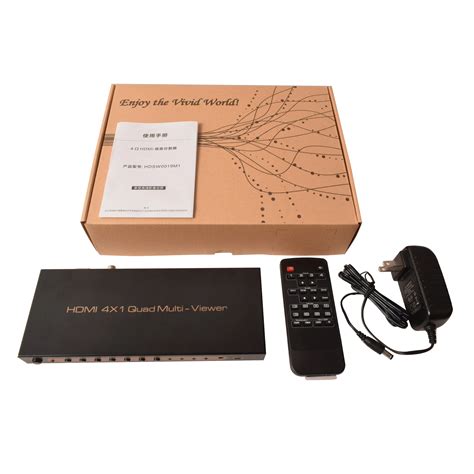Hdmi Switcher X Quad Multi Viewer Switcher Channel Video Multiviewer P Multi Model K