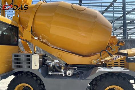 Integrated Self Loading Concrete Mixer